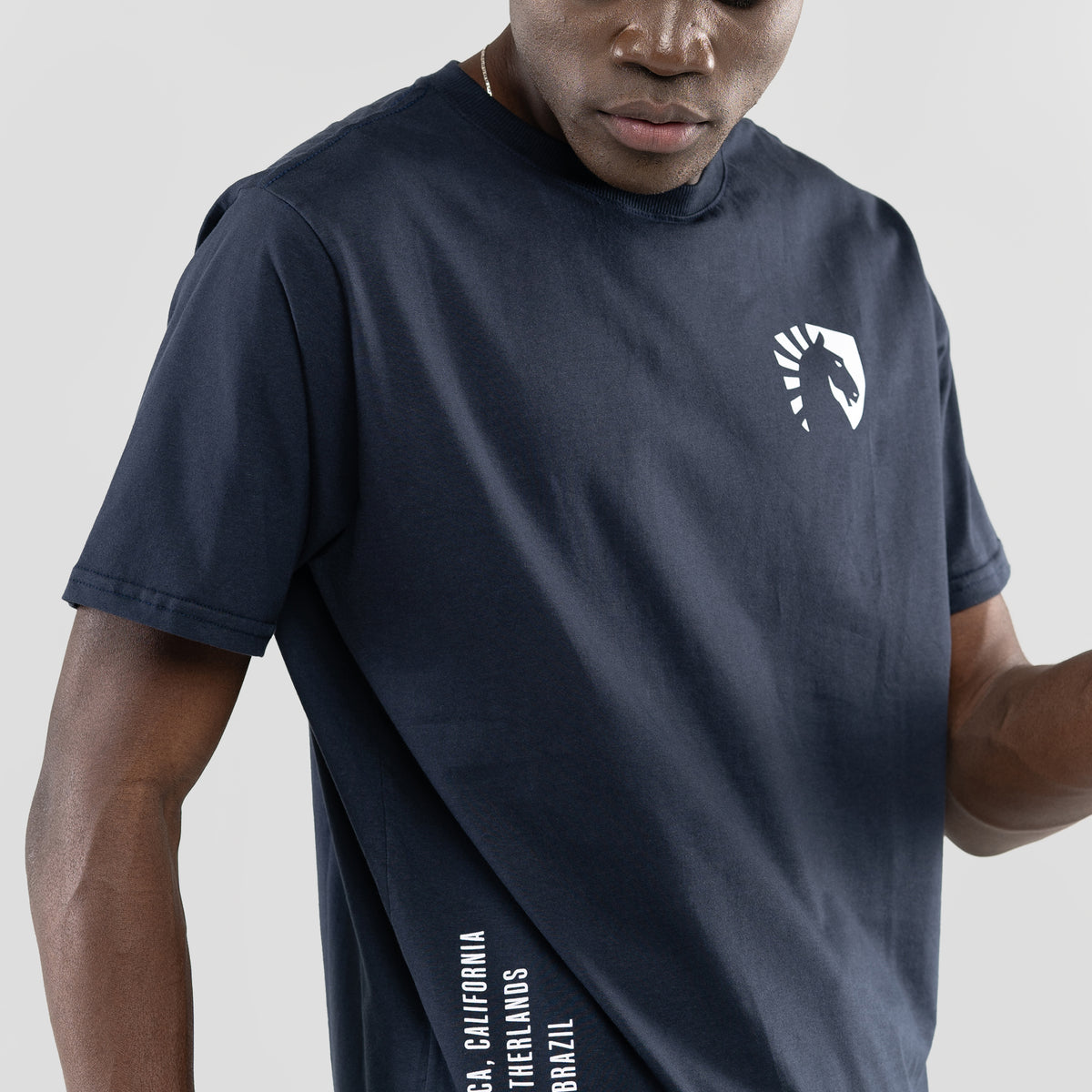 BRAZIL EXCLUSIVE - GEOS SHORT SLEEVE TEE - AZUL– Team Liquid Brazil