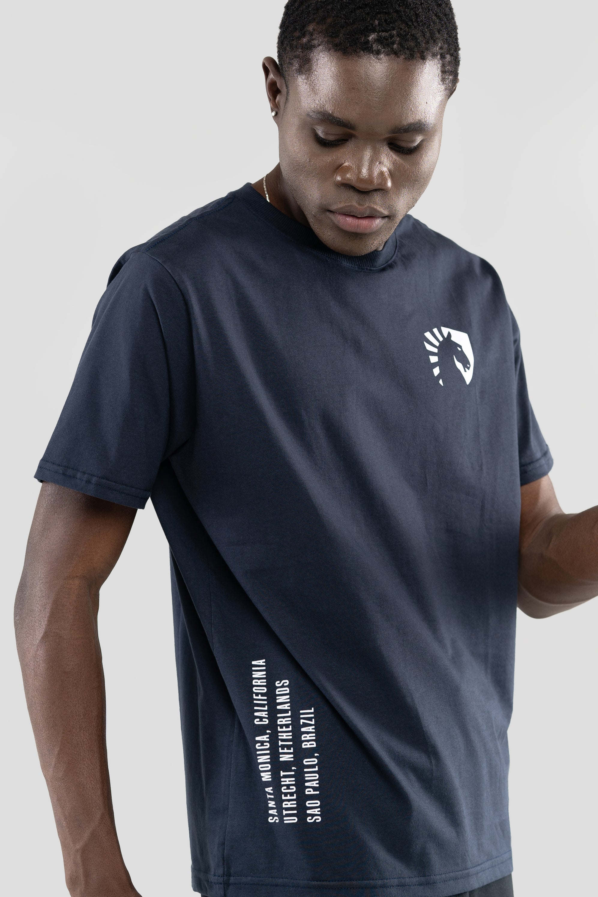 BRAZIL EXCLUSIVE - GEOS SHORT SLEEVE TEE - AZUL– Team Liquid Brazil