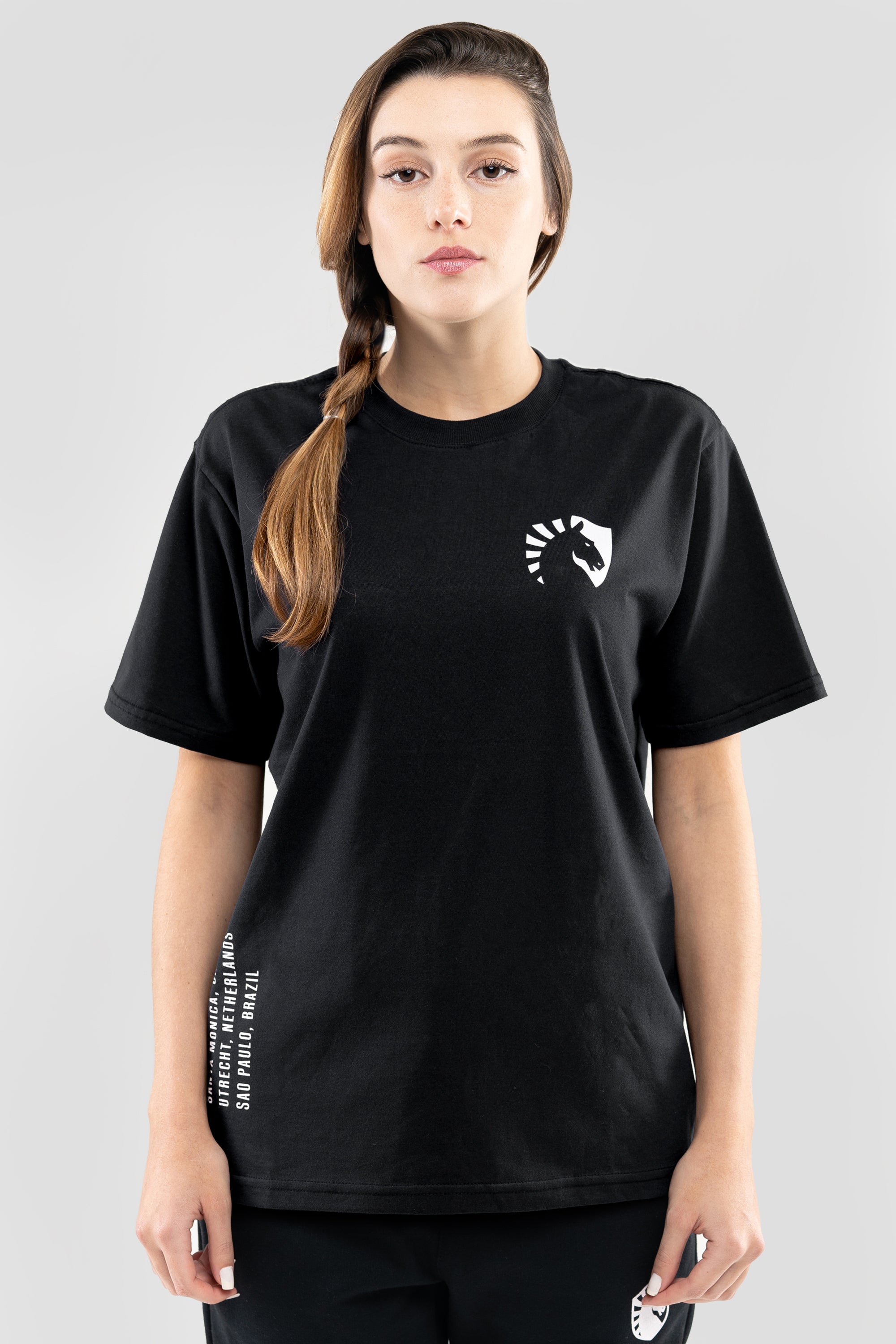 BRAZIL EXCLUSIVE - GEOS SHORT SLEEVE TEE - PRETO – Team Liquid Brazil