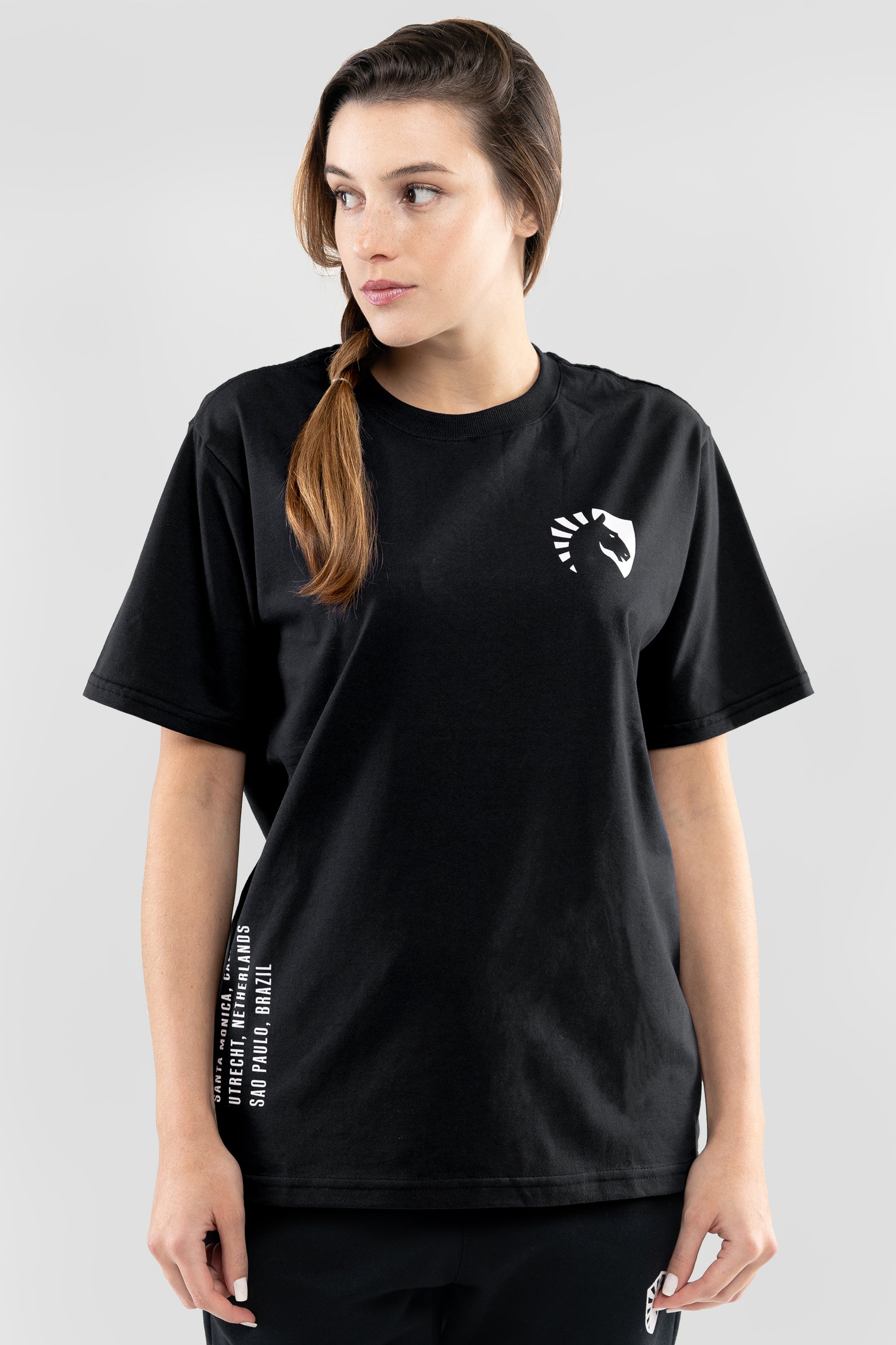 BRAZIL EXCLUSIVE - GEOS SHORT SLEEVE TEE - PRETO– Team Liquid Brazil
