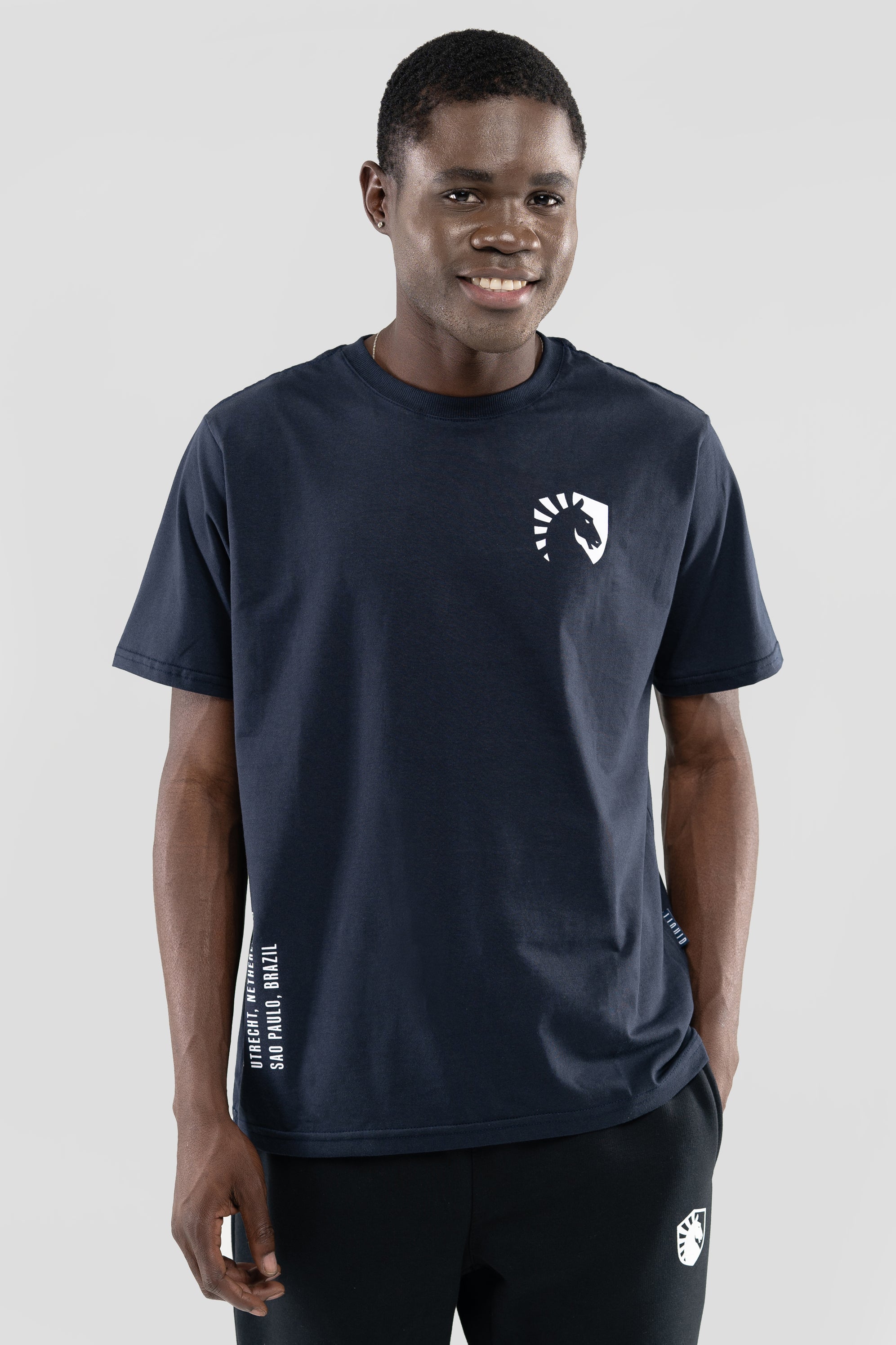 BRAZIL EXCLUSIVE - GEOS SHORT SLEEVE TEE - AZUL– Team Liquid Brazil