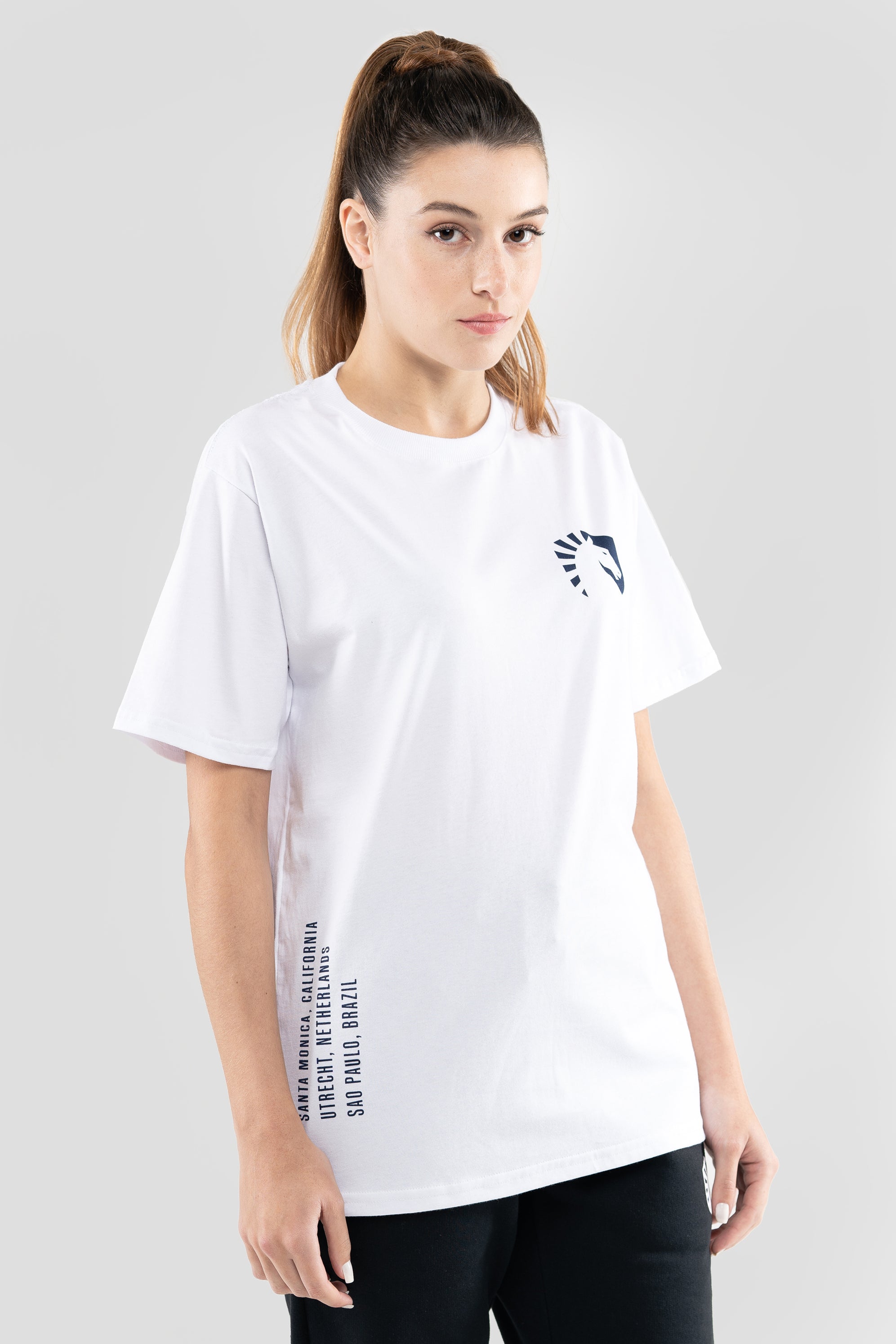 BRAZIL EXCLUSIVE - GEOS SHORT SLEEVE TEE - BRANCA– Team Liquid Brazil