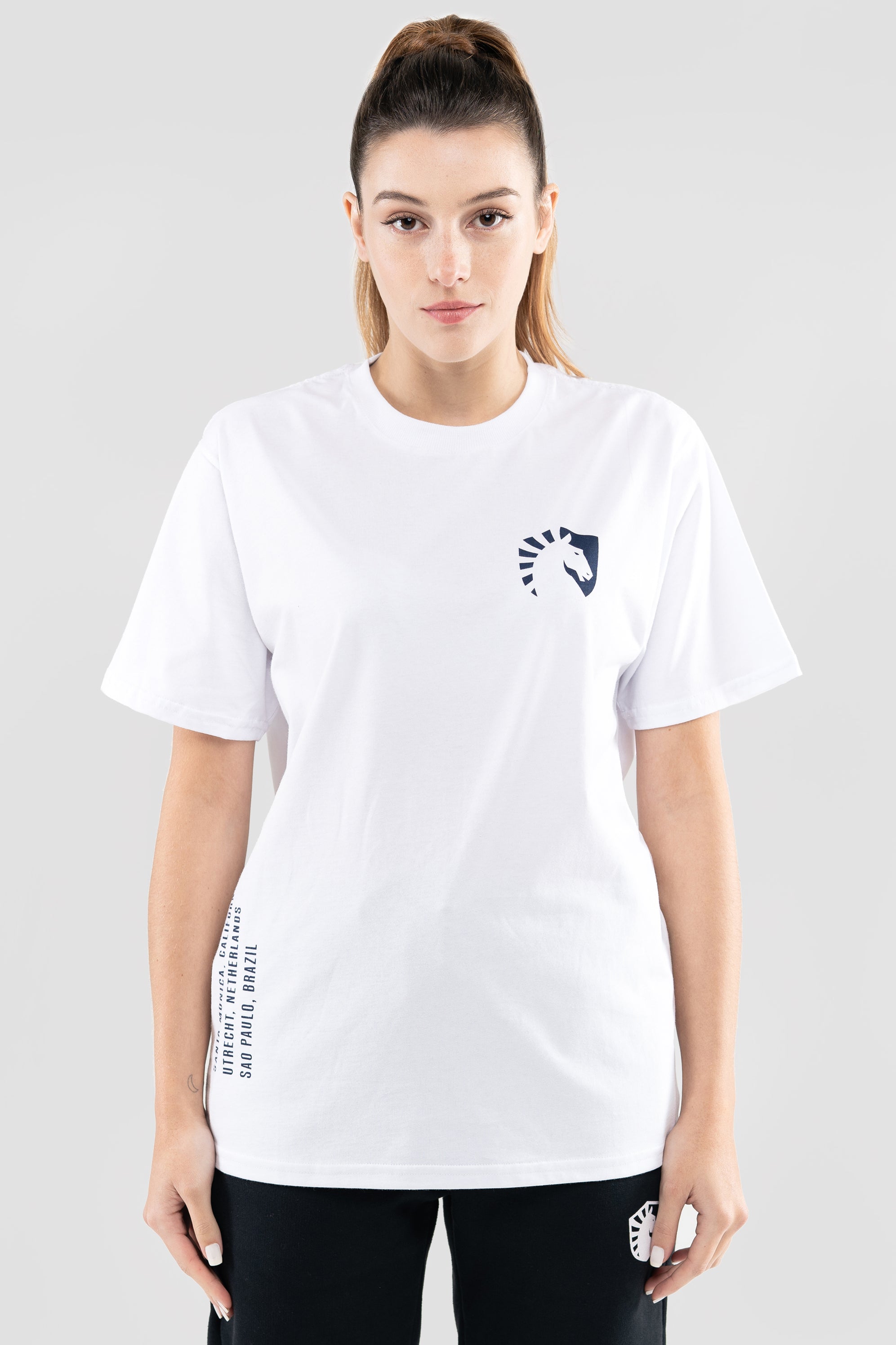 BRAZIL EXCLUSIVE - GEOS SHORT SLEEVE TEE - BRANCA– Team Liquid Brazil